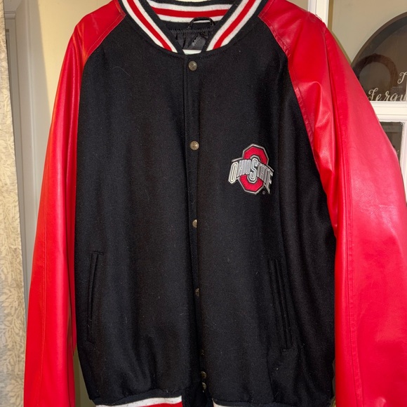 Steve & Barry's | Jackets & Coats | Steve Barrys Black Varsity Jacket ...